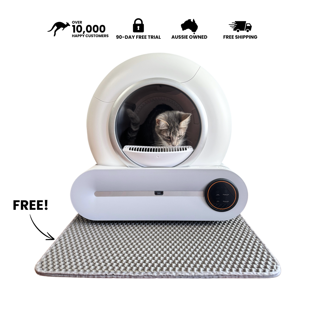 Purr-Pod™ Automatic Litter Box