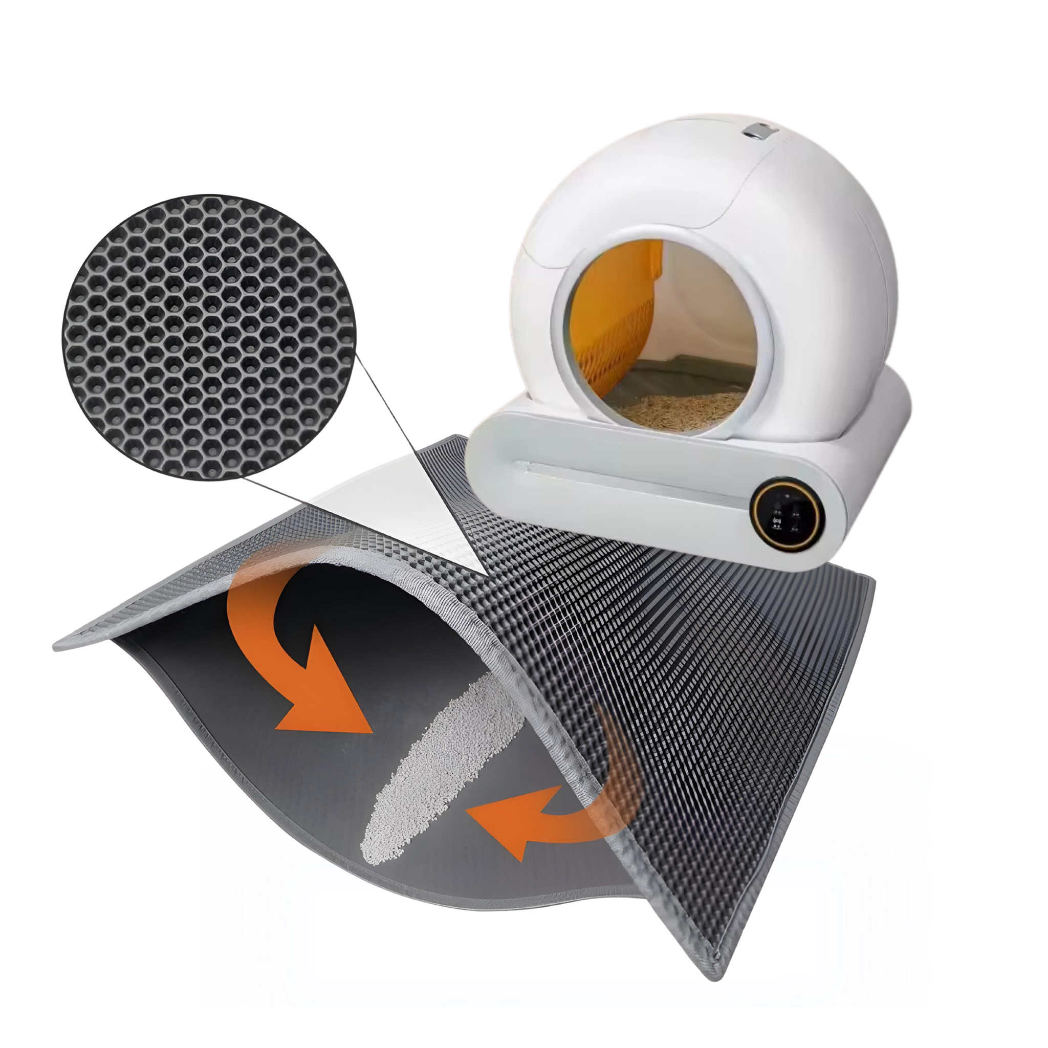 Purr-Pod Litter Mat