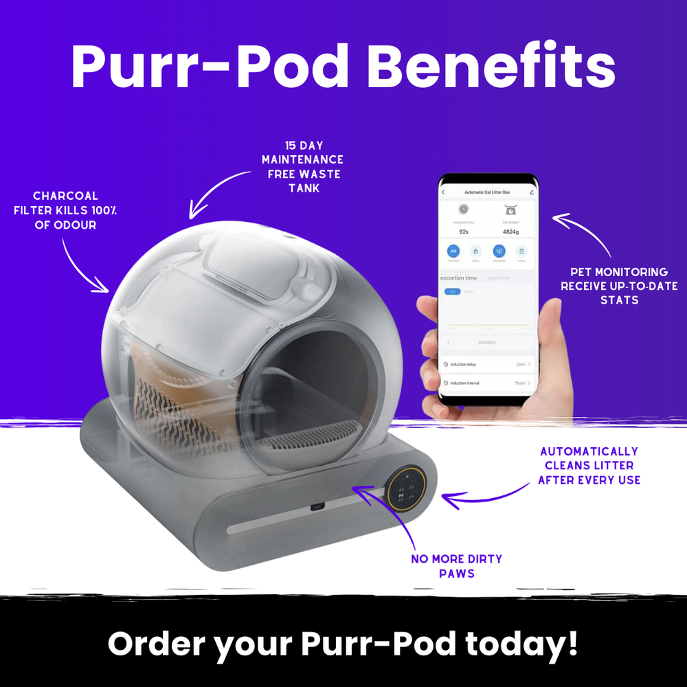 Purr-Pod™ Automatic Litter Box