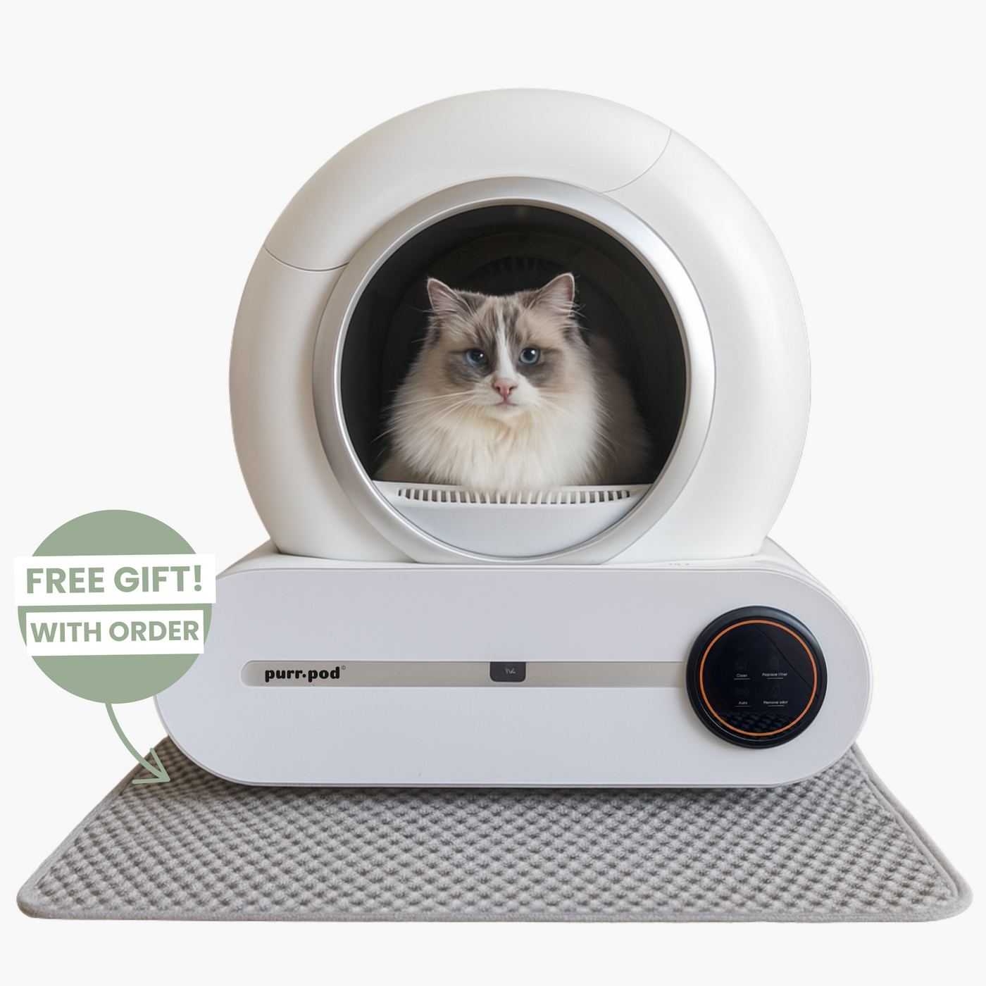 Purr-Pod™ Automatic Litter Box