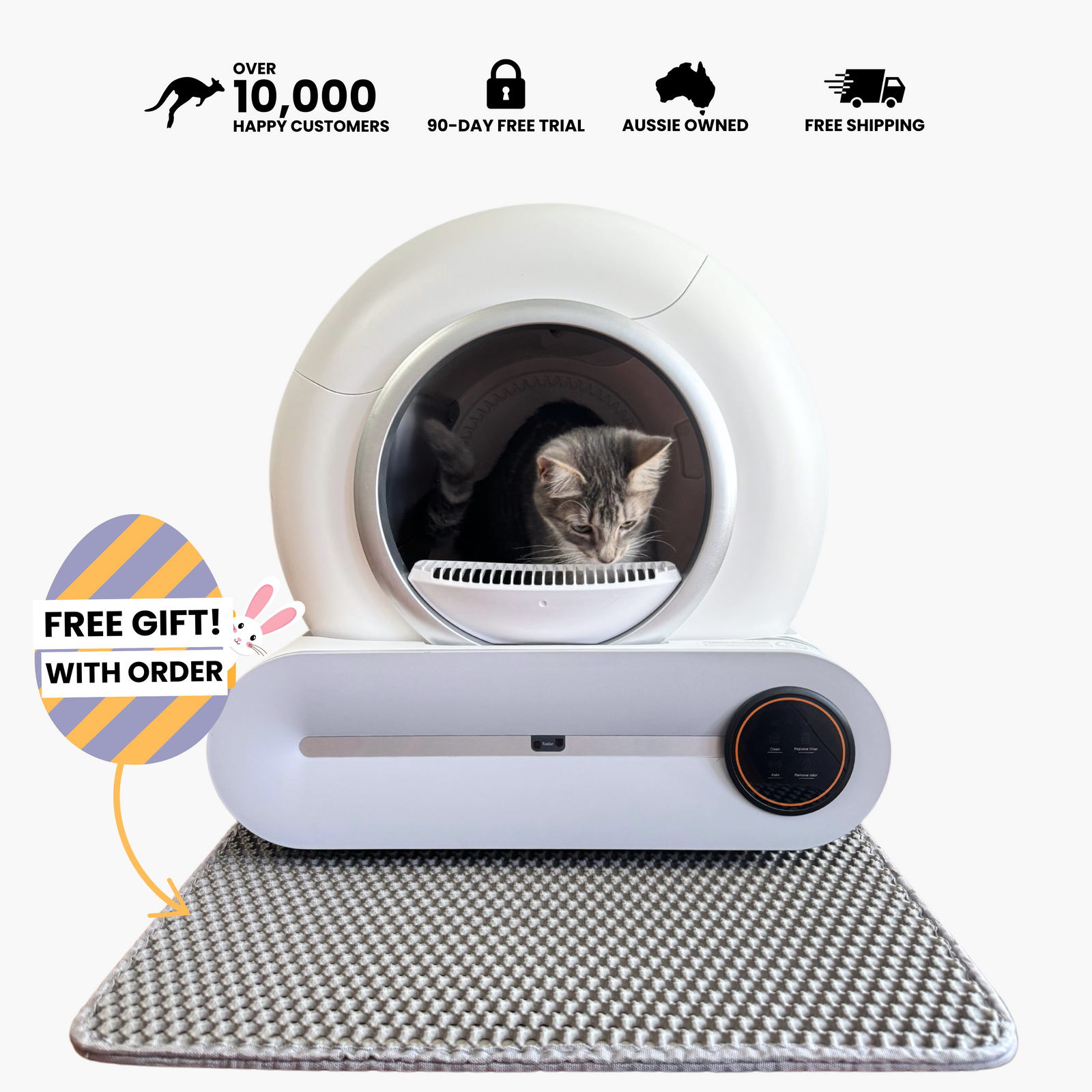 Purr-Pod™ Automatic Litter Box