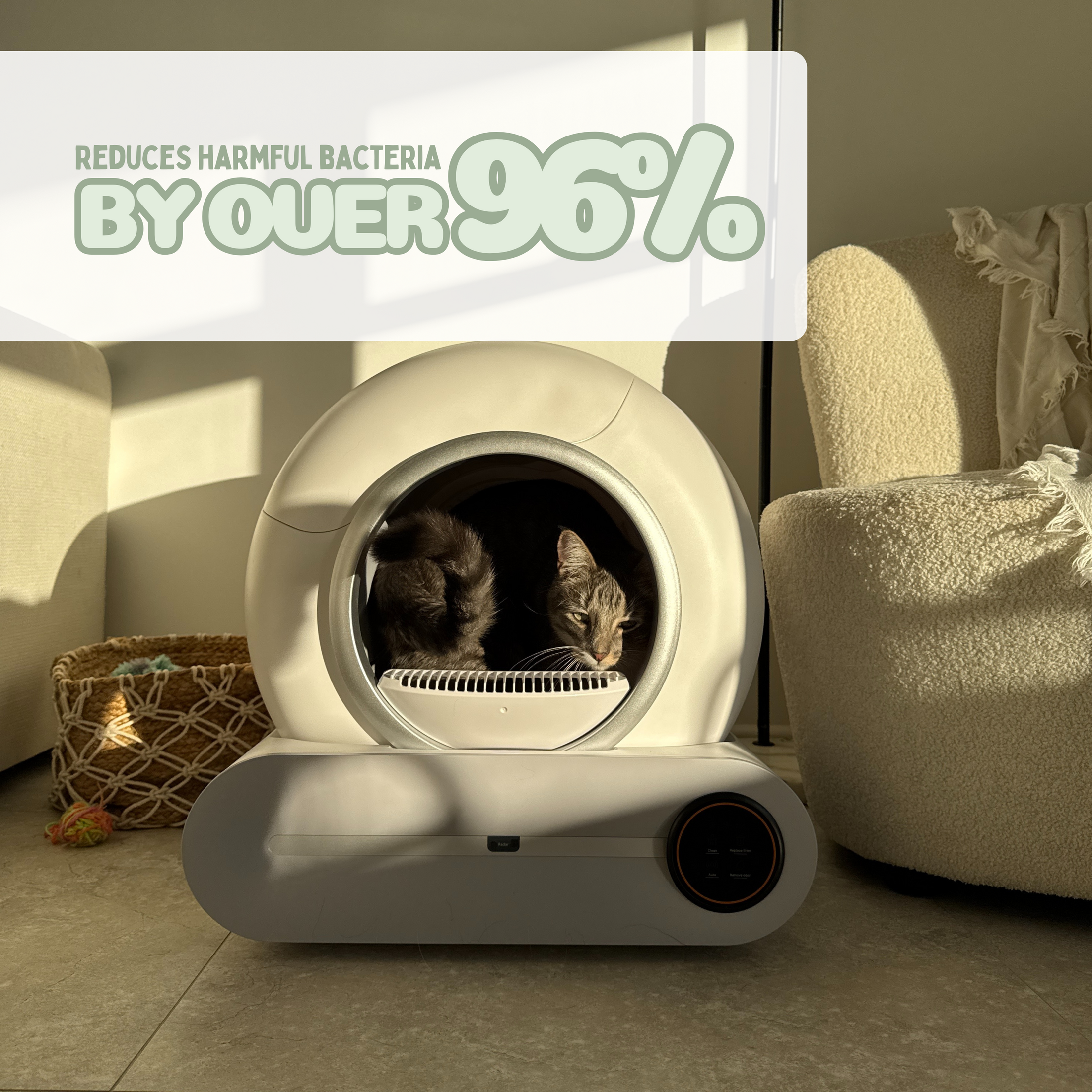 Purr-Pod™ Automatic Litter Box
